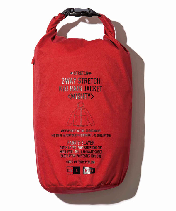 2wayストレッチ レインジャケット -マイティー K166 – KiU公式オンラインショップ