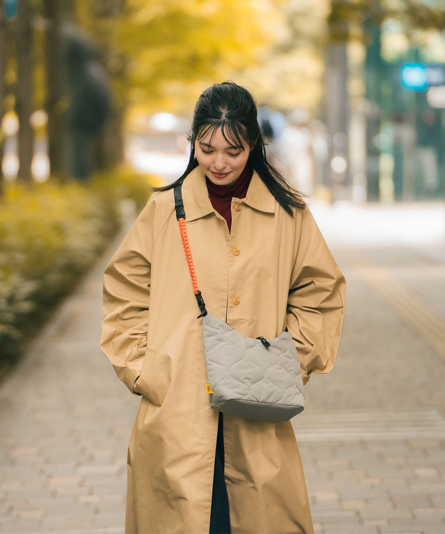 2WAY ハンドルパデッドバッグミニ K387 – KiU公式オンラインショップ