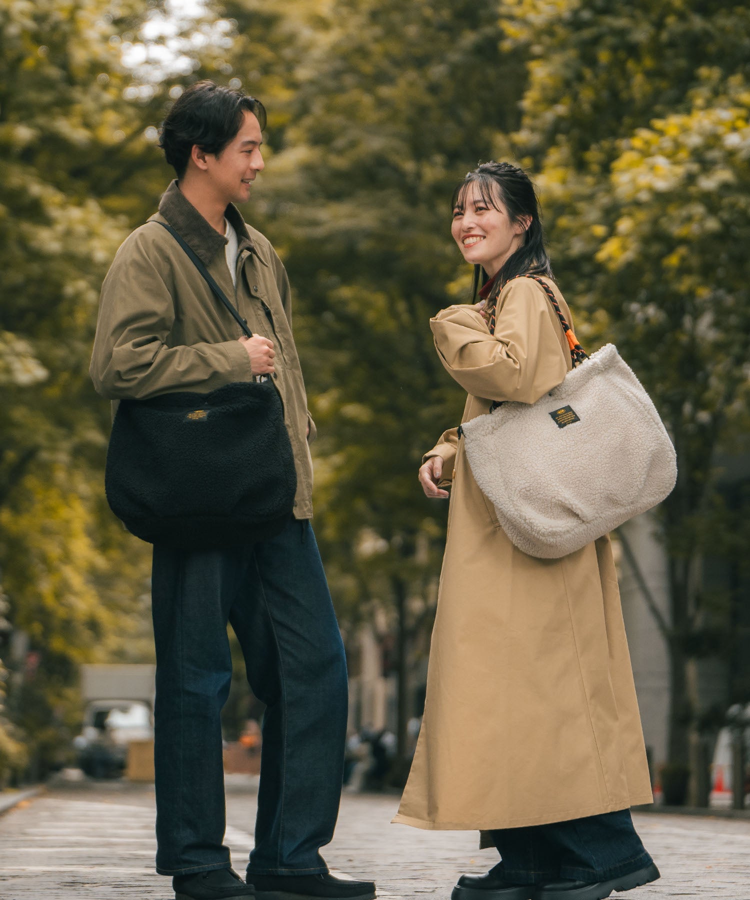 ボアバルーントートバッグ K397 – KiU公式オンラインショップ