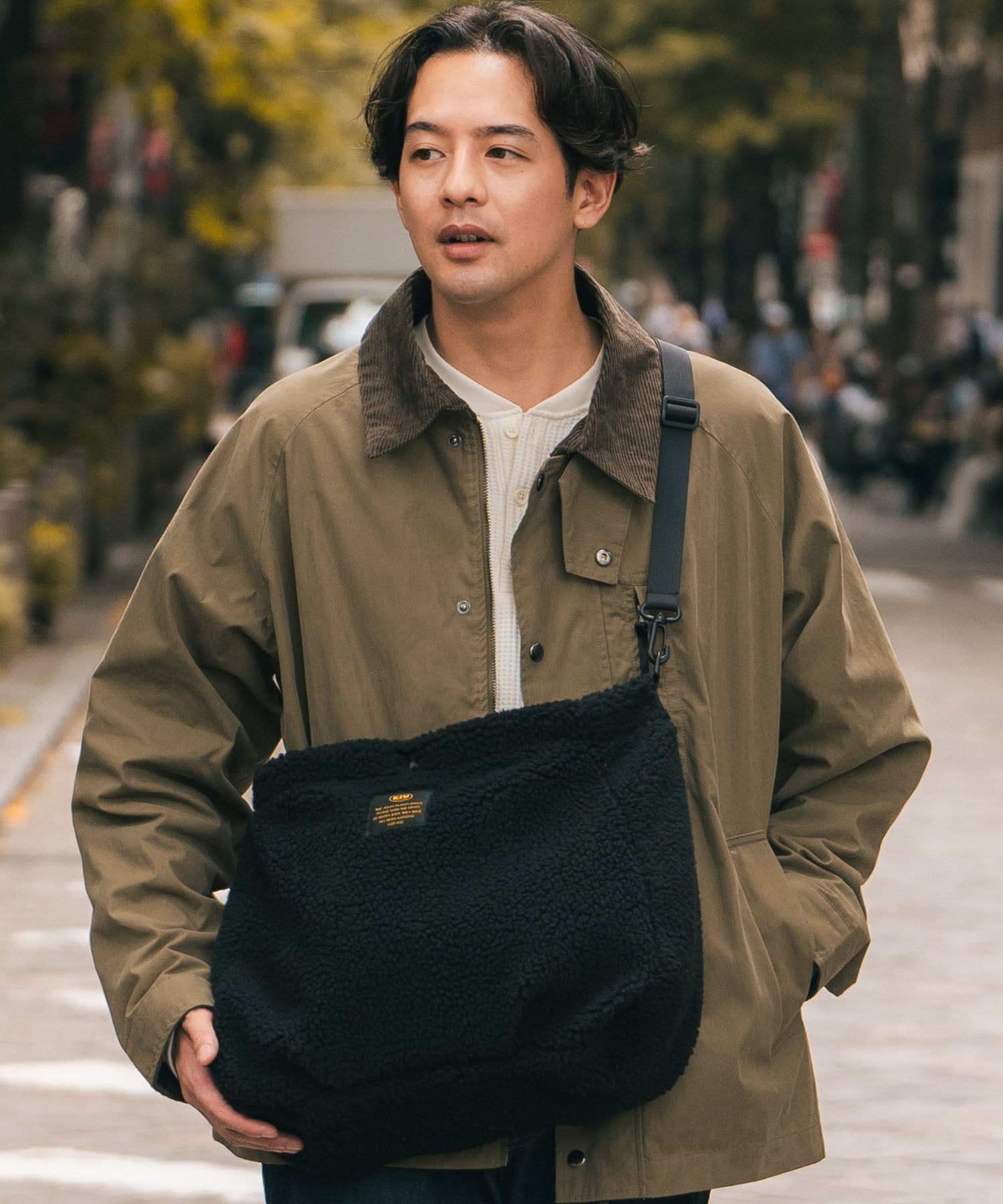 ボアバルーントートバッグ K397 – KiU公式オンラインショップ